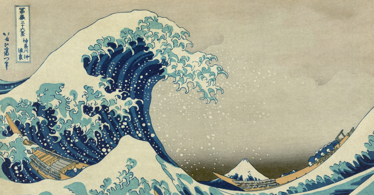 The Great Wave off Kanagawa - Katsushika Hokusai | Sleep, Meditation ...